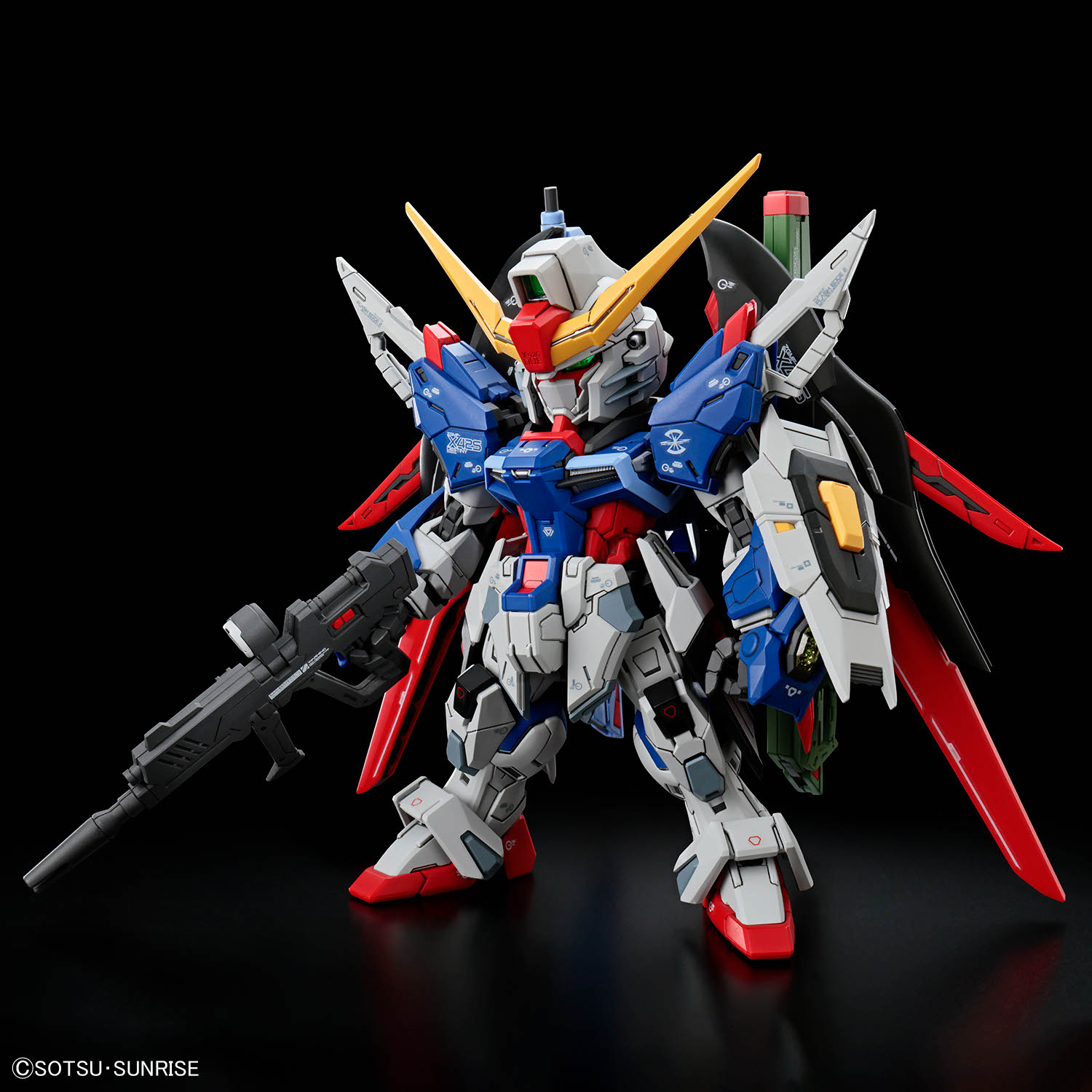 The MG FULL ARMOR ZZ GUNDAM Ver.Ka, MGSD Destiny Gundam, and Option ...