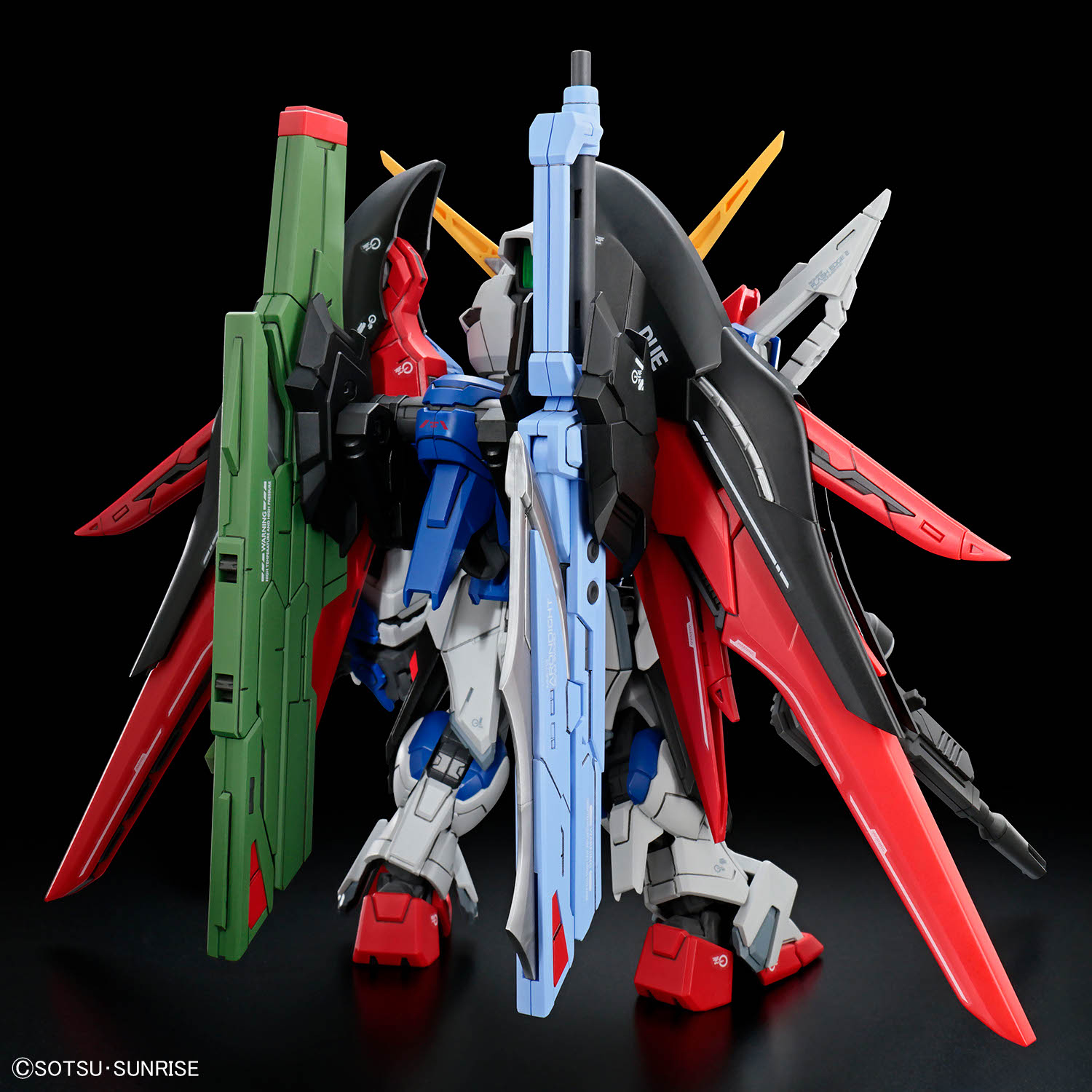 The MG FULL ARMOR ZZ GUNDAM Ver.Ka, MGSD Destiny Gundam, and Option ...
