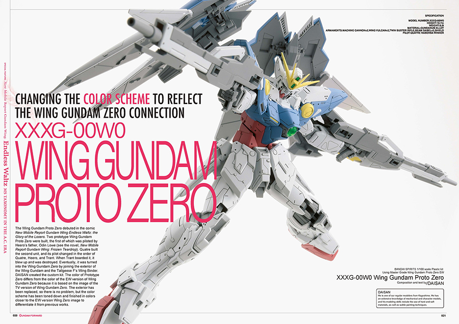 The English Version of The English language Gundam Magazine Gundam ...