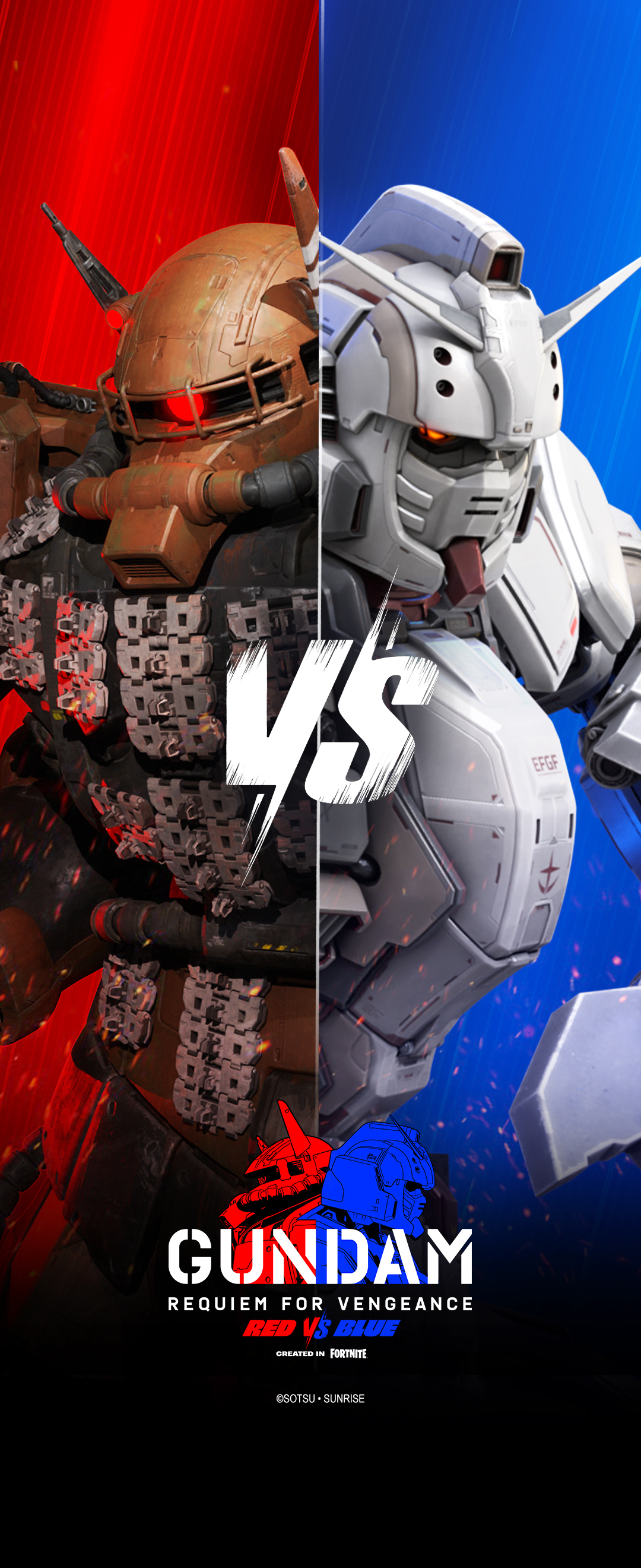 フォートナイトのプレイヤーなら無料で遊べる「GUNDAM: REQUIEM FOR VENGEANCE RED VS BLUE」配信開始 ...